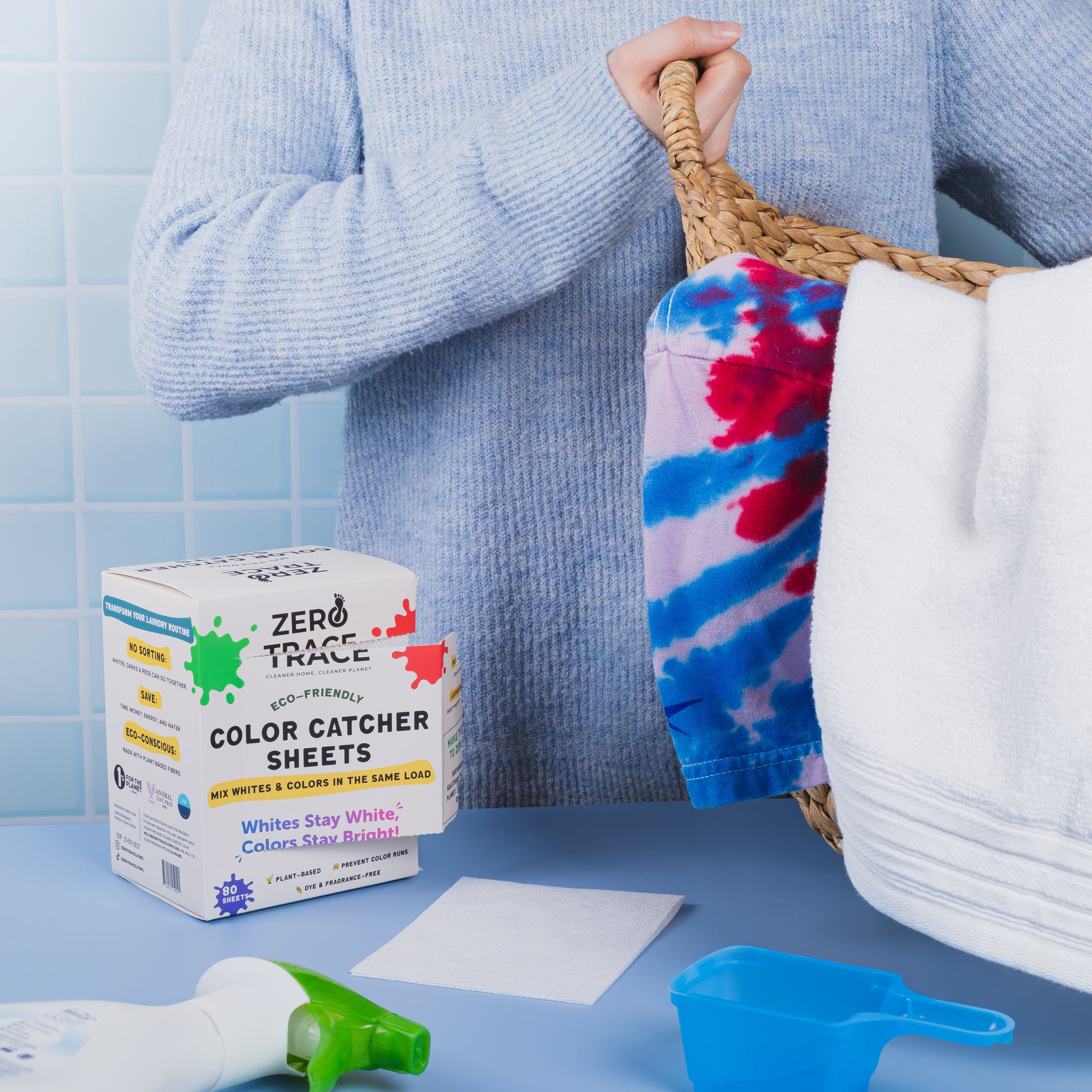 Shop Non-Toxic Color Catcher Sheets | Zero Trace